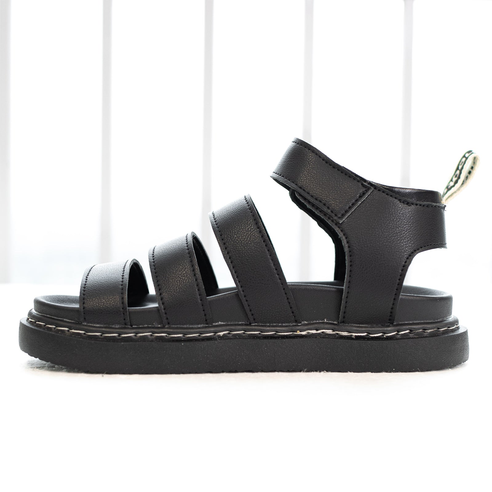 Belt Buckle Thick Soled Roman Sandals – evellyhootd